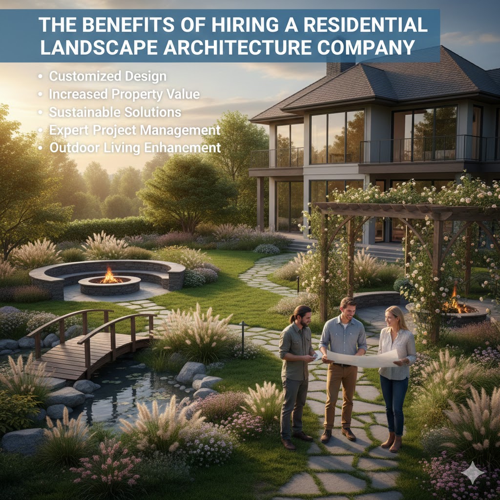 The Benefits of Hiring a Residential Landscape Architecture