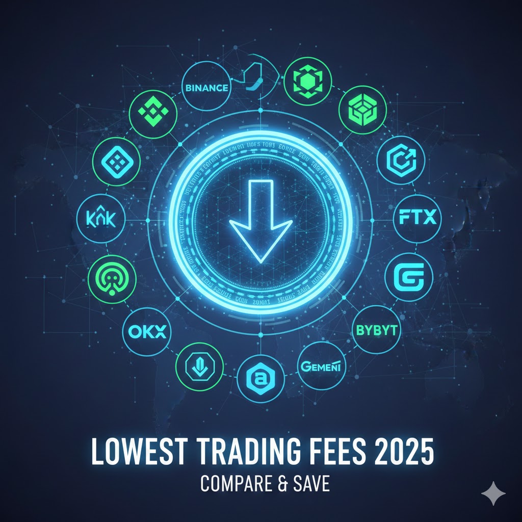 Which Crypto Exchanges Have the Lowest Trading Fees in 2025?