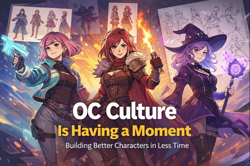 OC Characters Are Everywhere Again — And the “Pose Problem” Is Why Most ...