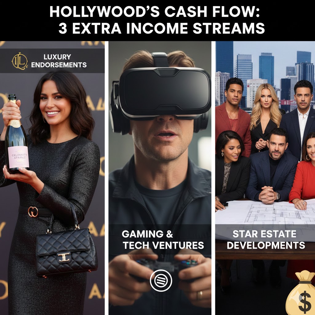 3 Ways Hollywood Celebrities Make Extra Money
