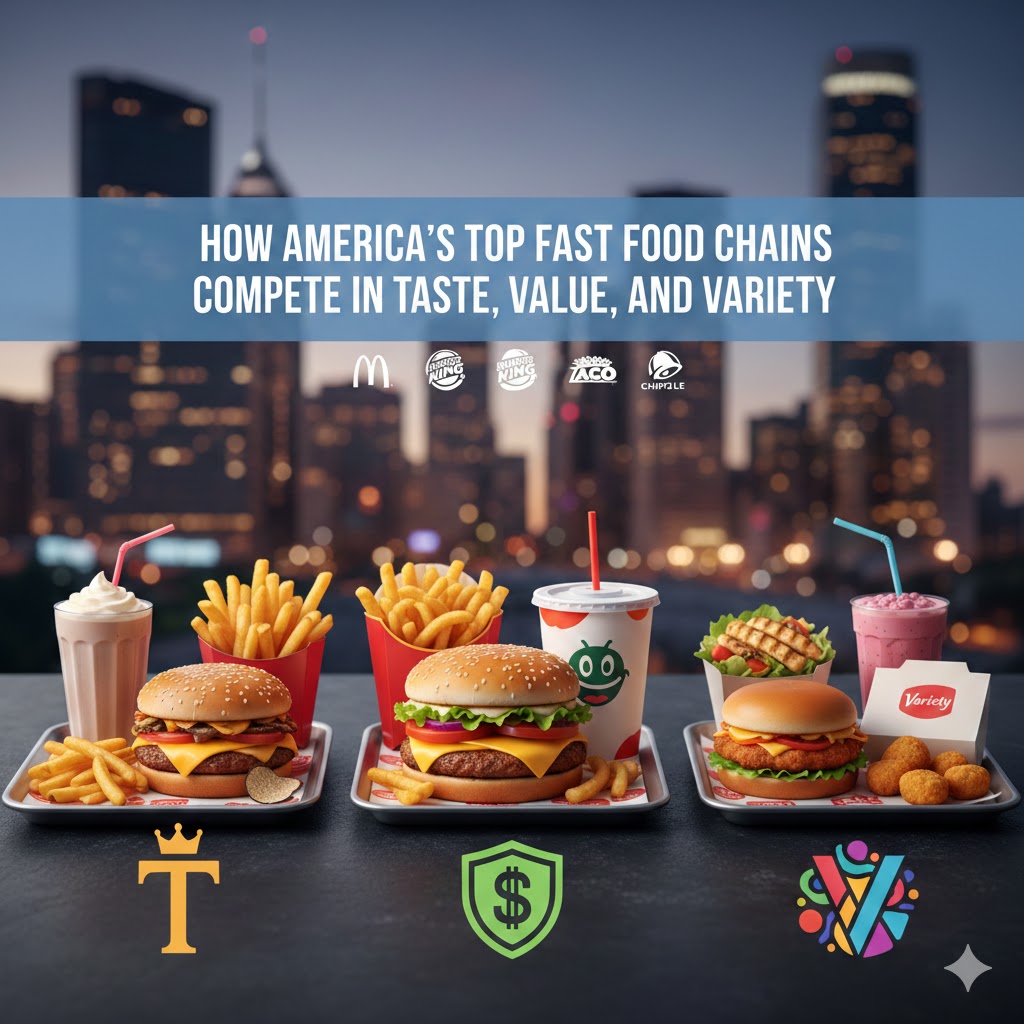 How America’s Top Fast Food Chains Compete