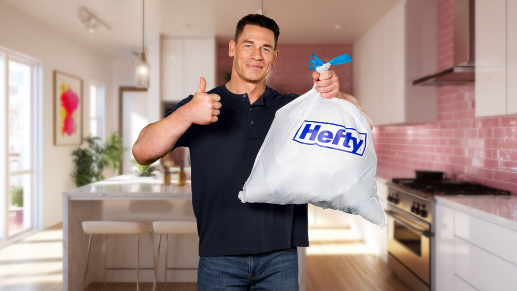 John Cena Allows Himself to be Seen to Promote More Hefty