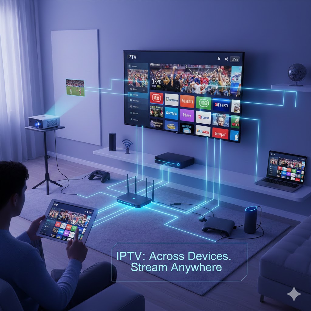 How IPTV Works Across Different Devices