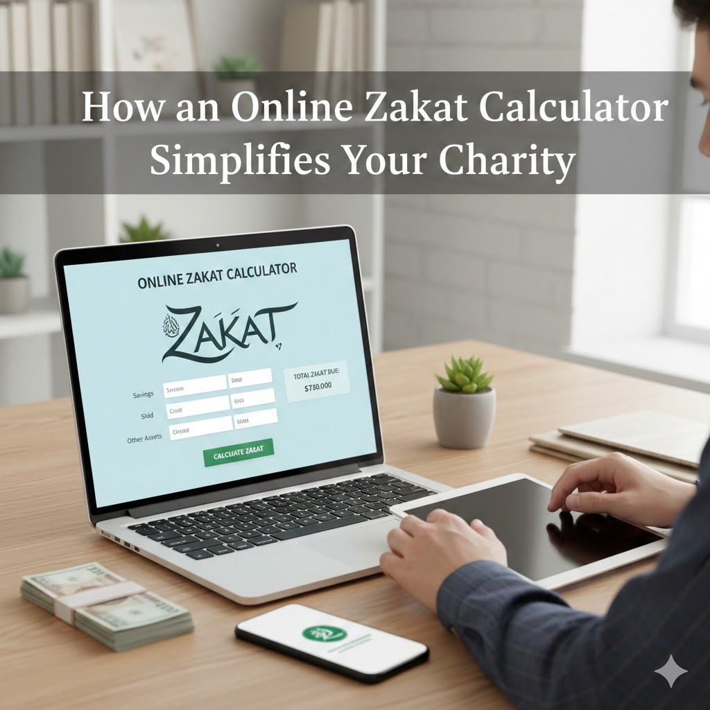How an Online Zakat Calculator Simplifies Your Charity