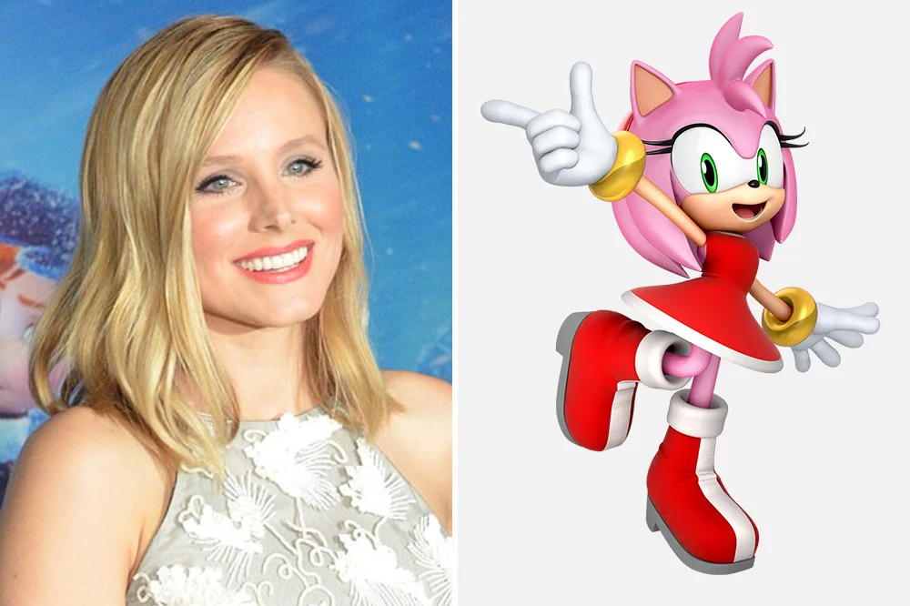 Kristen Bell Cast as Amy Rose in Sonic the Hedgehog 4
