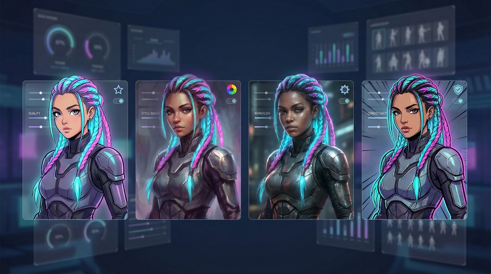 Best AI Generator for Character Design: Comparing Leonardo, Midjourney ...