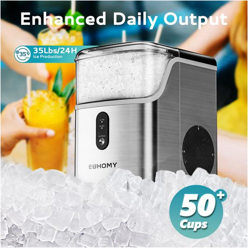 Pebble vs. Nugget Ice Machines: Best for Office Use? Pebble vs. Nugget ...