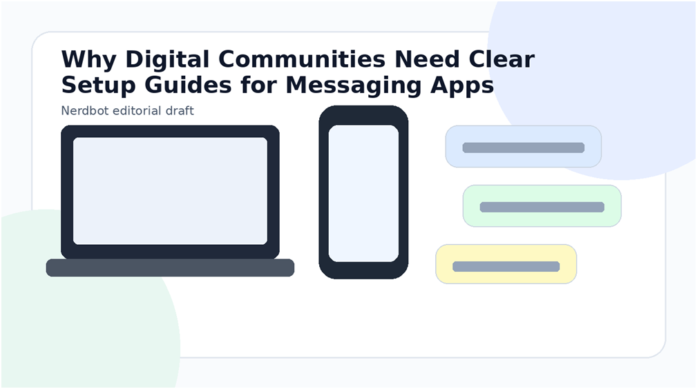 Why Digital Communities Need Clear Setup Guides for Messaging Apps Why ...